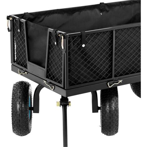 Remorque de jardin de plage pliable - 550 kg jardin