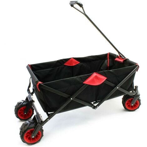 Chariot de transport pliant charette à main chariot de jardin 110 x 50 ...