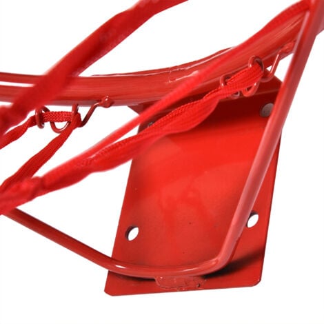 HOMCOM Basketballkorb, Indoor & Outdoor mit Ø46 cm Korb und Netz ...