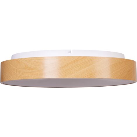Lámpara de techo moderna luces LED integradas forma redonda con ...