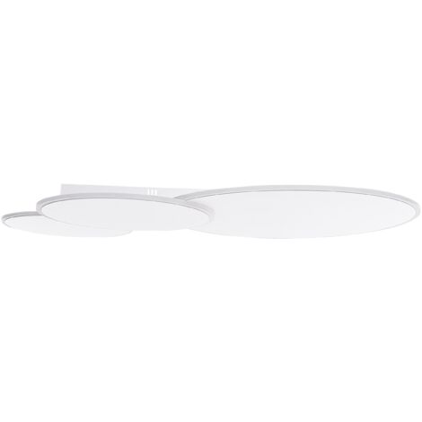Lámpara de techo luces LED integradas redonda blanco Gabrik