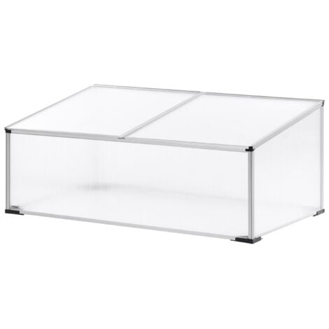 Invernadero de jardín con láminas de policarbonato estructura de ...