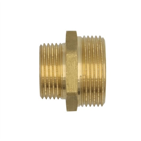 Messing Reduziernippel 1" auf 1 1/4 Zoll Übergangsnippel Reduzierung