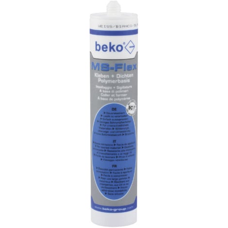 MS-Flex Kleben + Dichten - Polymerbasis 300ml beko