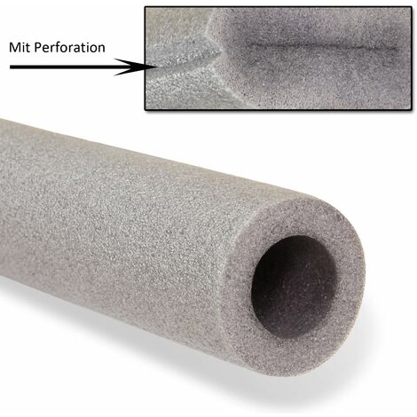 NMC Rohrisolierung 22x20 mm 100cm 1m PE Schaum Isolierschlauch