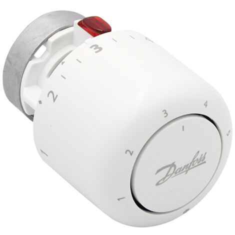 Thermostatkopf RA-V 34 mm mit Festfühler, Serviceelement, 5 - 26 °C,