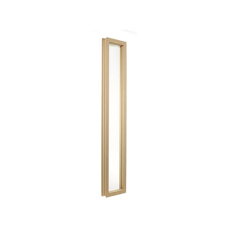 Mottez – Hublot de porte MDF rectangulaire 23x121cm – Vitre trempée 4mm ...