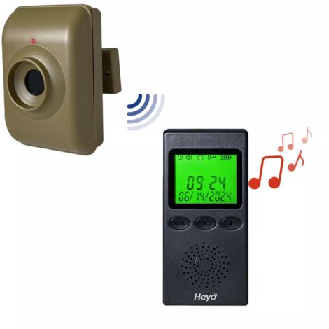 Alerte de passage sans fil longue distance 700m - Détecteur de ...