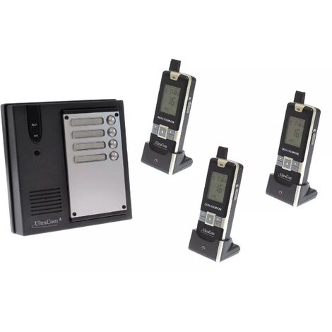 Interphone 600 mètres collectif longue portée sans-fil UltraCOM 600 ...