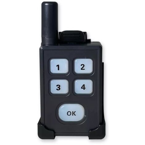 Bipeur mobile supplémentaire sans-fil - Portée 600 mètres / 4 zones de ...