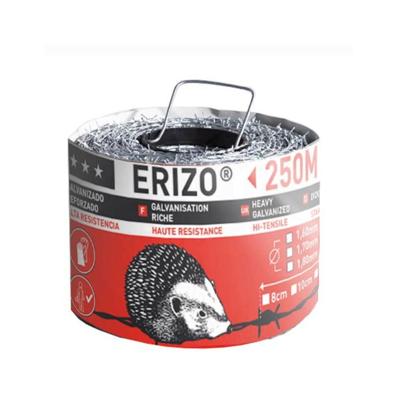 Ronce fil barbelé Erizo type Moto 1.7 mm