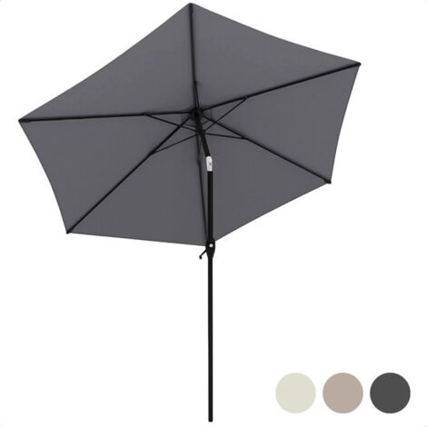 LifeGoods LifeGoods Parasol - Ø270 cm - 30° inclinable - imperméable ...
