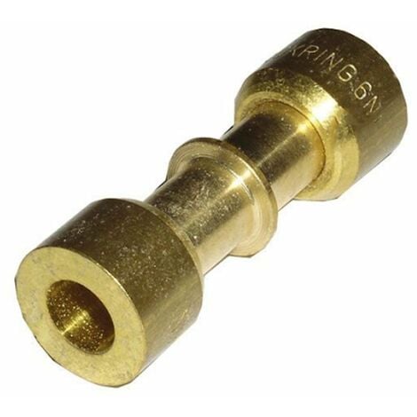 Raccord Lokring droit laiton 6X6mm 6NKMS00