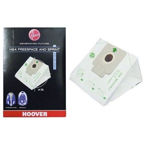 Boite de 5 sacs H64 (146020-51543) (35600637) Aspirateur HOOVER