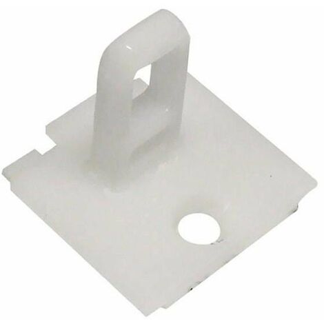 Crochet de porte (40004091, 09201247) Sèche-linge CANDY, EDESSA, FAGOR, FAGPR, HOOVER, OTSEIN ...