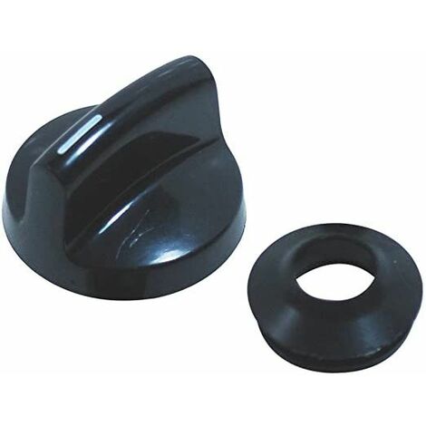 Bouton de commande noir compatible (8339850) Plaque de cuisson ...