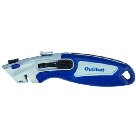 Cutter lame rétractable - Outibat - Lame trapèze