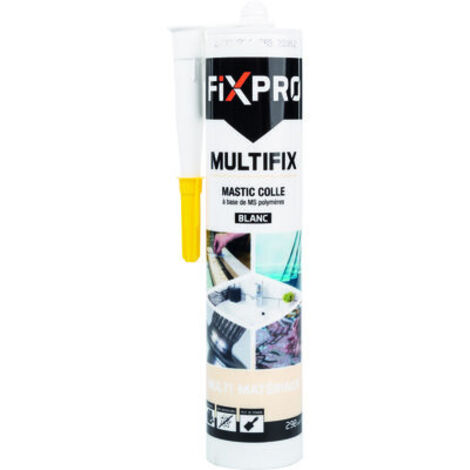 Mastic-colle - Multifix - Fixpro - MS polymère - Tension maximale : 1 ...