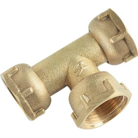 Raccord Té - Laiton - F1' x F1' x F1'