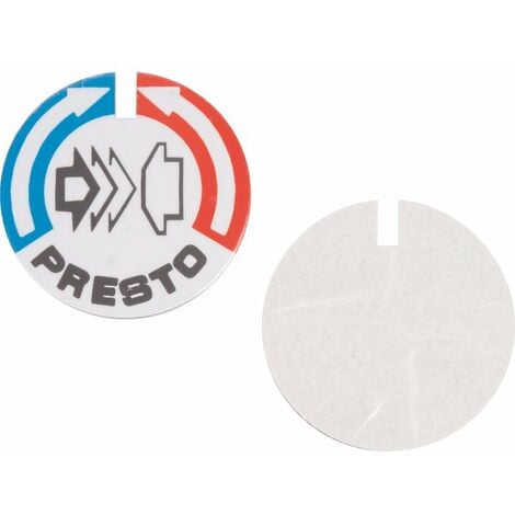 Plaque signalétique autocollante Alpa