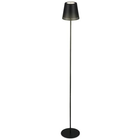 Briloner Leuchten Lampadaire LED rechargeable 2 en 1, gradable par paliers, tactile, lampadaire ...