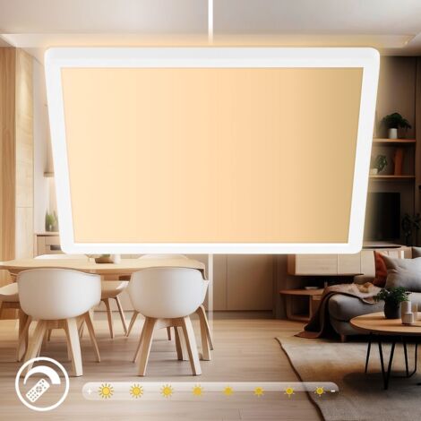 Panneau LED Plafonnier LED Plafonnier EEK A Dimmable T l commande CCT