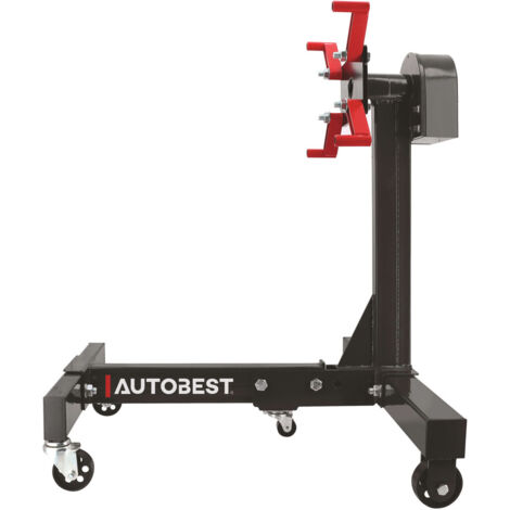 Support moteur pliant avec poulie 680 kg - Pivotant et Rotatif 360° - 2 ...