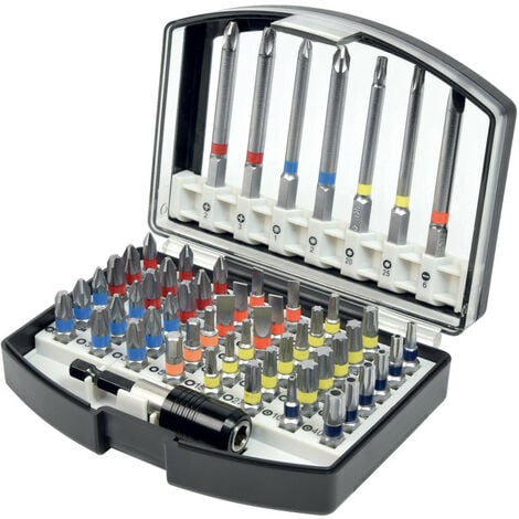 Coffret 55 embouts de vissage pro