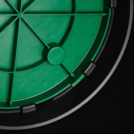 PrimeMatik - Camera circolare in plastica PP con 2 valvole con ...