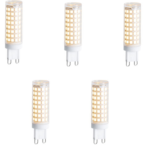 5er-Set G9 Dimmbare LED-Lampen 5,5W 500 lm 2700K