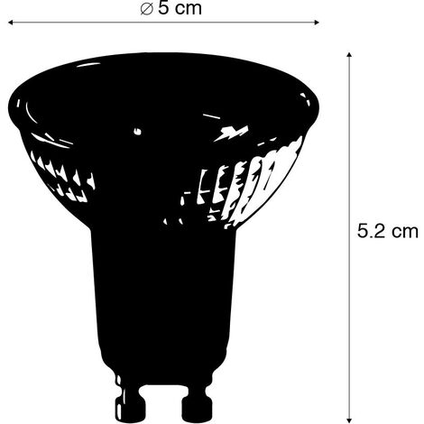 GU10 dimmbare LED-Lampe 5W 365 lm 2700K