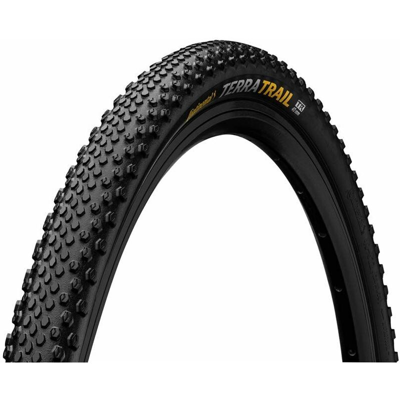 CONTINENTAL TERRA SPEED PROTECTION TYRE - FOLDABLE BLACKCHILI COMPOUND ...