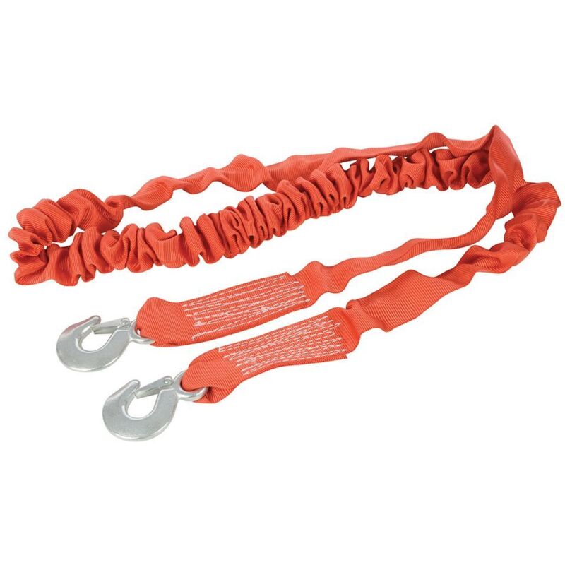Silverline Elasticated Tow Rope 4 Tonne 4m x 50mm 443621
