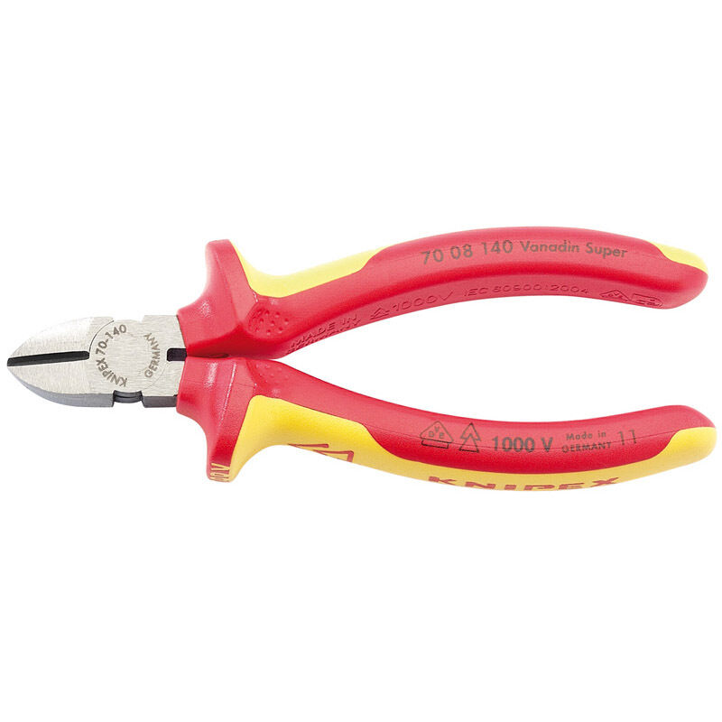 VDE Fully Insulated Diagonal Side Cutters (140mm) (31925)