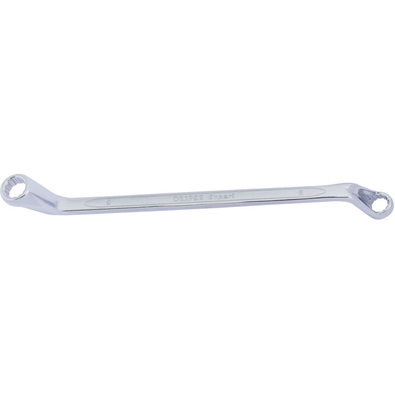 Draper Expert 8mm x 9mm Hi-Torq&174 Deep Offset Ring Spanner (55685)