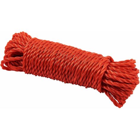 15m x 6mm polypropylene rope - S3250