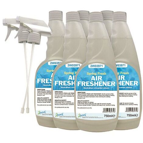 2Work Air Freshener 750ml Pk6 - 2W07248