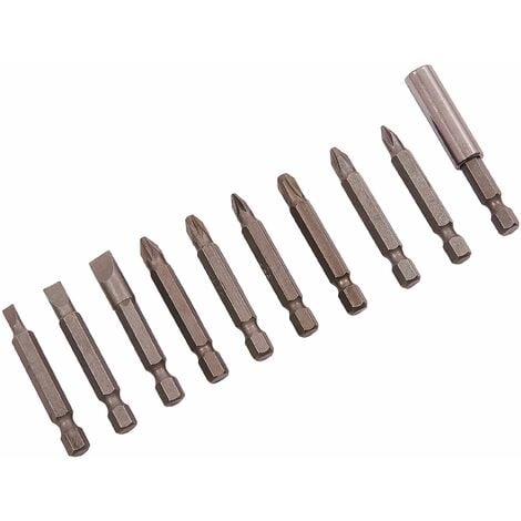 10pc Power Bit Set - L2500