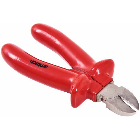 8" Side Cutting Plier - Slip Guard Handle - B0625