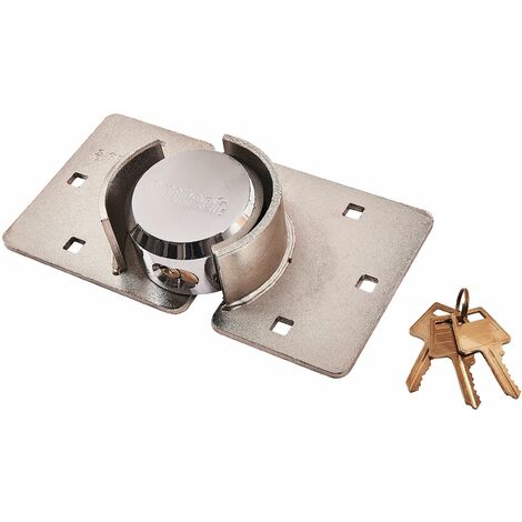 73mm Shackleless Round Padlock With Hasp - T1640