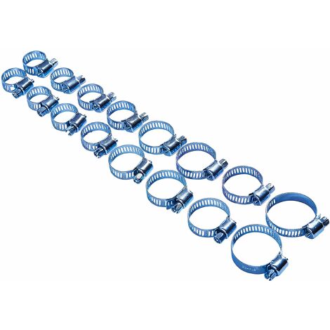 16pc Hose Clip Set - S4390