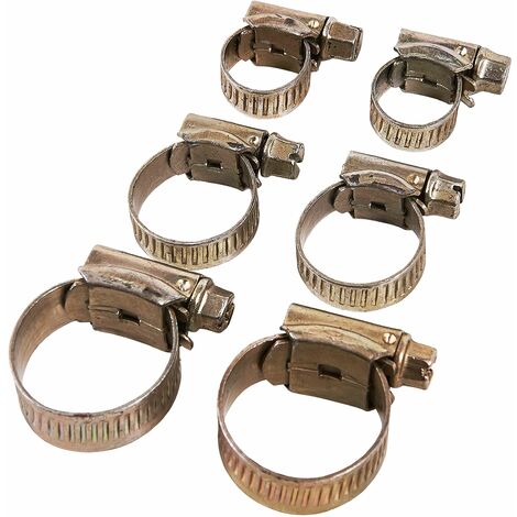 6pc Hose Clip Set - S4400