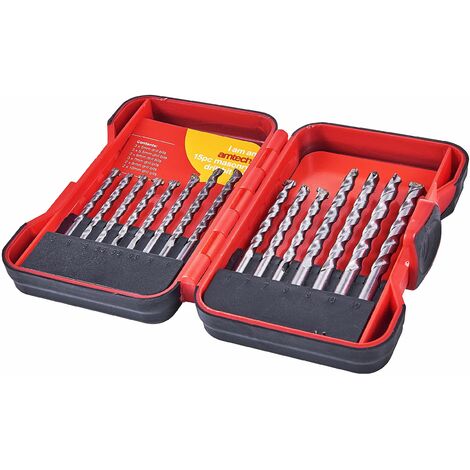 15pc Masonry Drill Bit Set - F1758