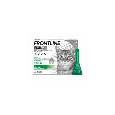 Frontline Plus Cat - 3 Pipettes - 748103