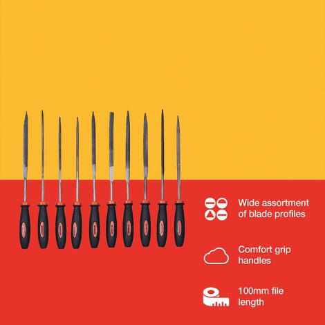 10pc 140mm Needle File Set - E1650