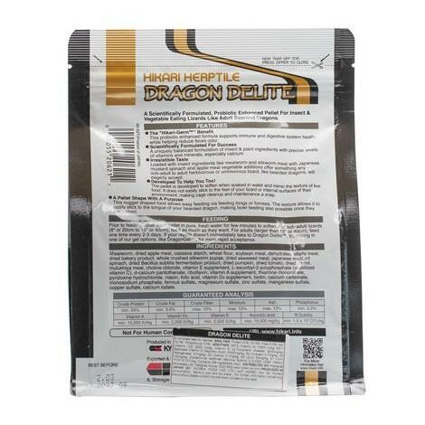 Hikari Herptile Dragon Delite 200g - 262058