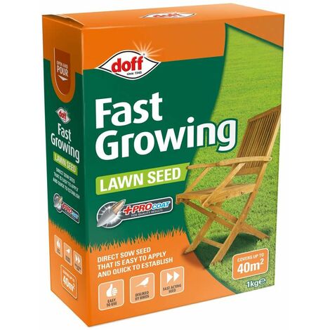 Fast Growing Lawn Seed 1kg - DOFFLCA00DOF