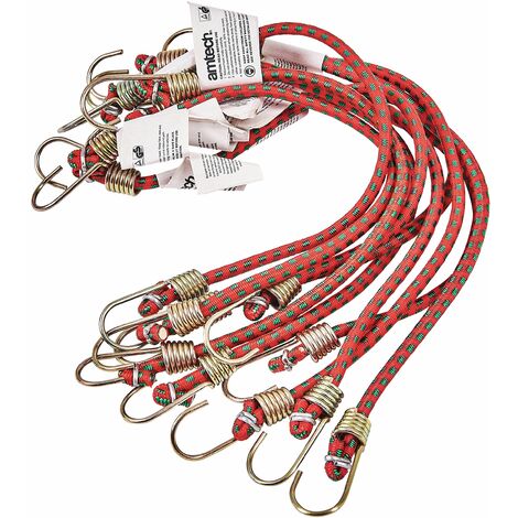 10pc 10" Mini Bungee Cords - S0647