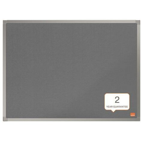Nobo Essence Felt Board 600x450 Grey - NB60876