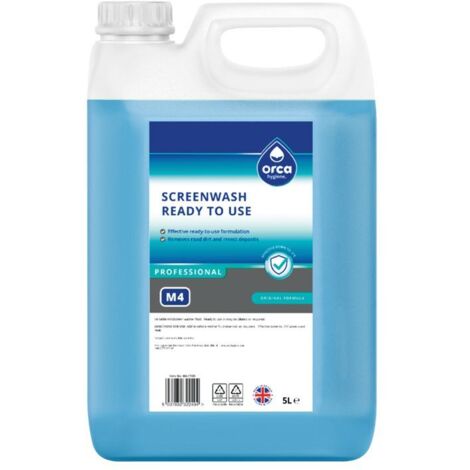 Screenwash Ready To Use 5 Litre Pk4 - OR32249